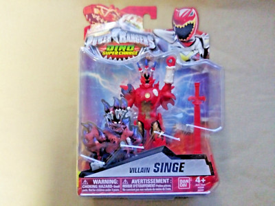 Power Rangers Dino Super Charge SINGE Villain 5" Figure 2016 NISP FREE ...