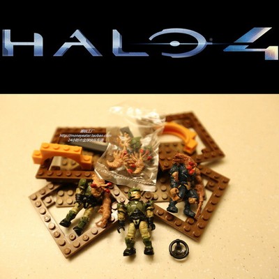 Mega Construx Bloks Halo Floodgate Set Bricks and Pieces Building ...