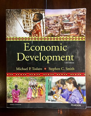 Economic Development 12th, Todaro ( VERY GOOD/ UNMARKED ) 9781292002972 ...