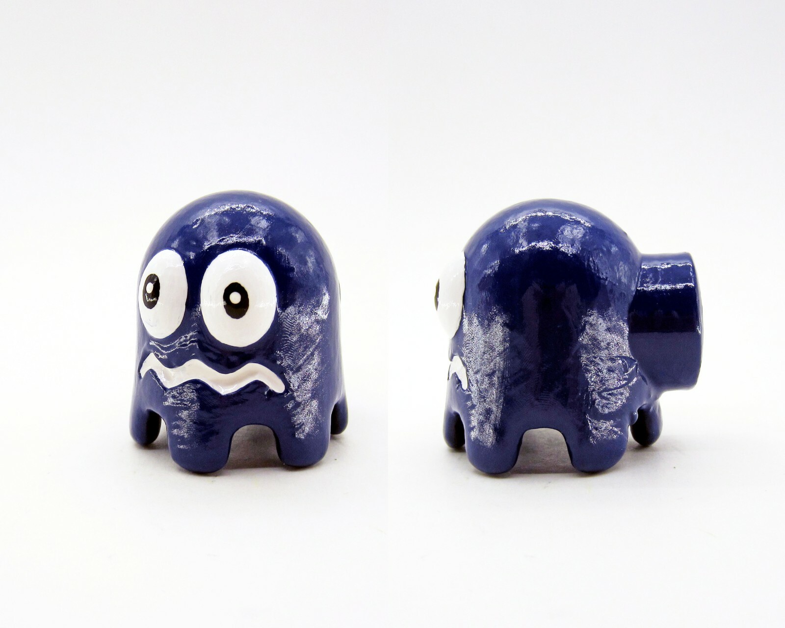 Pac Man Blue Ghost Drawer Pull Knob | Handcrafted Nintendo Video Game ...