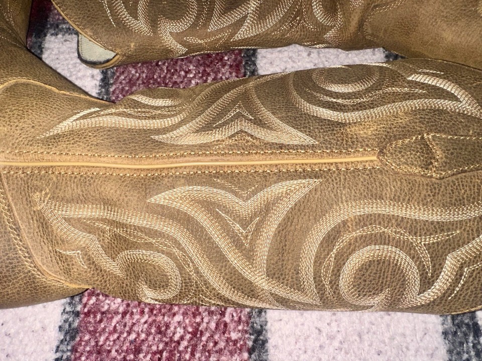 Women's Durango Crush 13" Western Boots 10 M Square Toe Design Brown ...