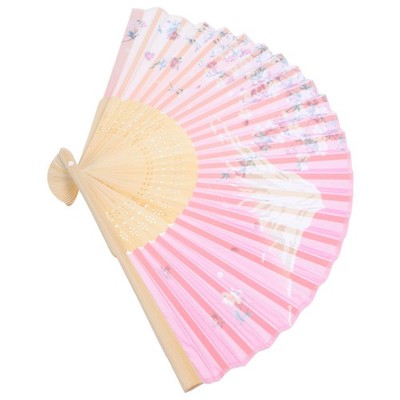 Japanese Style Hand Fan Photo Prop Foldable Chinese Paper Folding ...