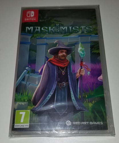 Mask of Mists Nintendo Switch + Box Protector Factory Sealed Red Art ...