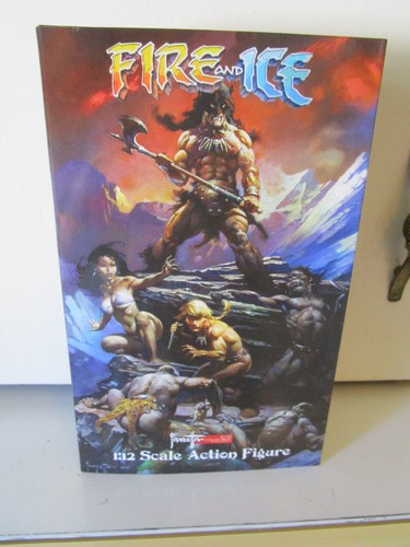 Fire and Ice Teegra action figure with box Frazetta Girls 1:12 scale ...