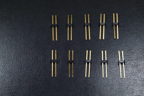 Lot of 10 89042-16-A-02M Crane Connector Header 2 Position 1X2 Gold ...