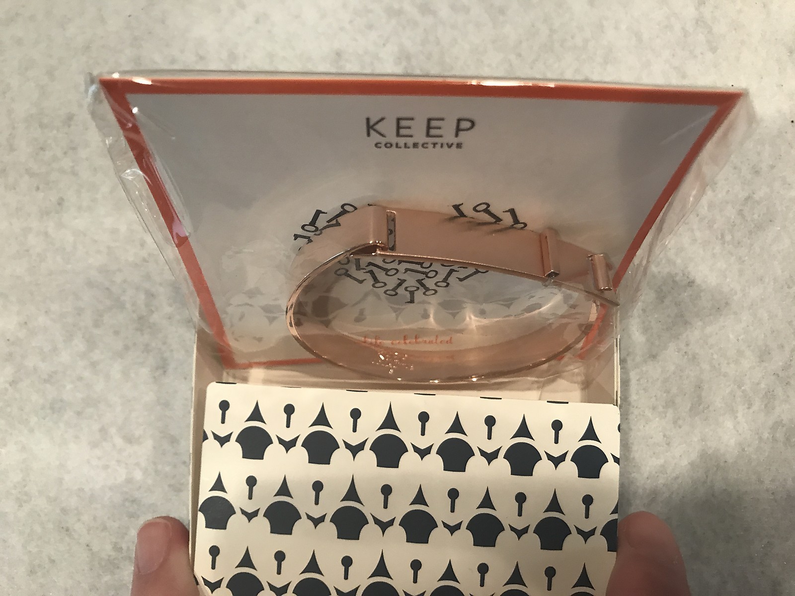 Keep Collective Bangle (new) Brushed Finish - Rose Gold | eBay