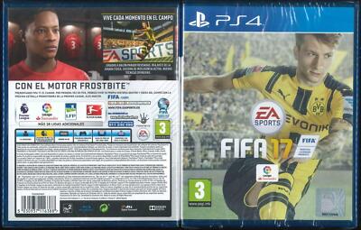 FIFA 17 PS4 - Brand New and Sealed - SPANISH COVER ART, GAME PLAYS IN ...