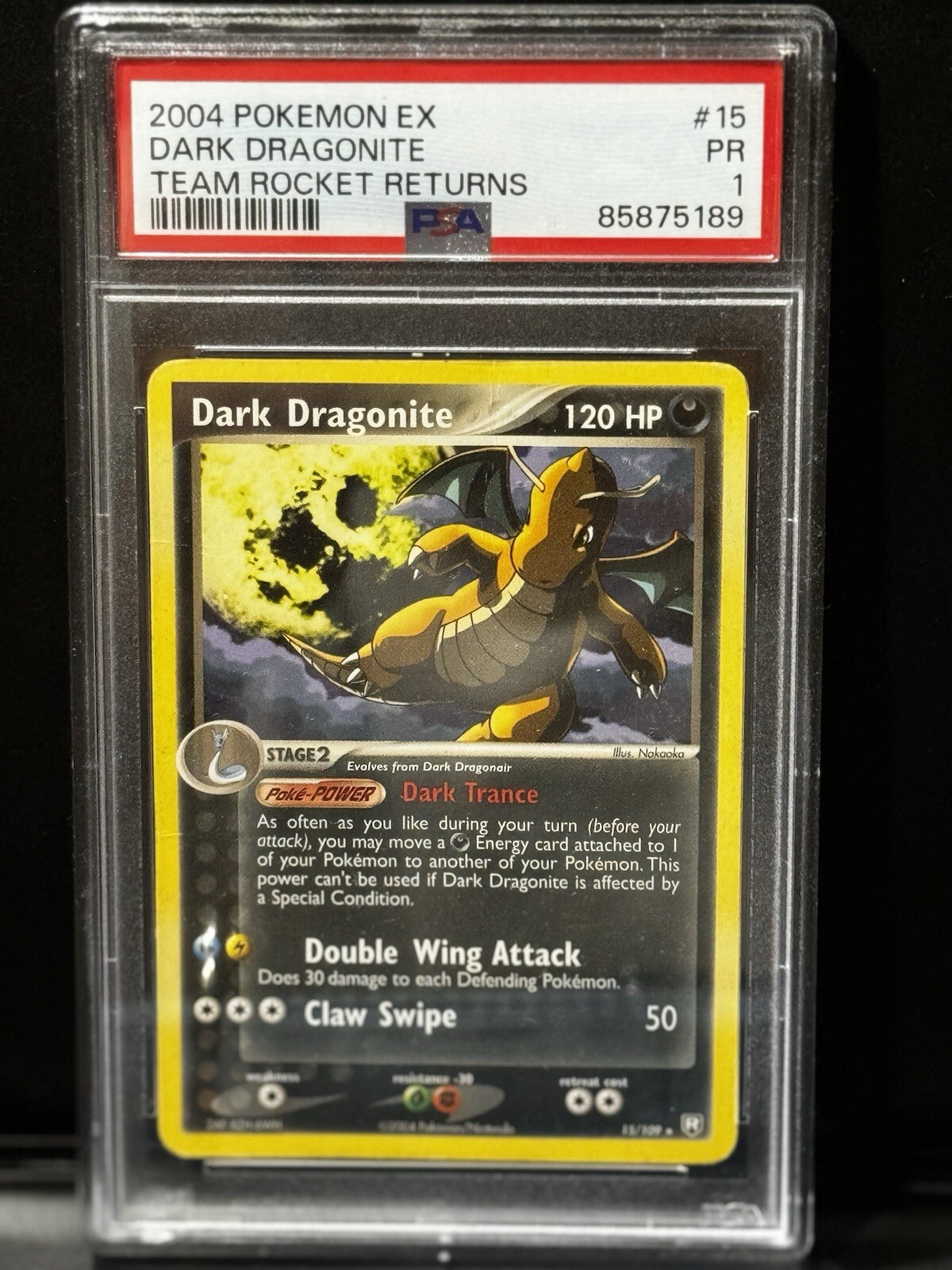 PSA 1 - Dark Dragonite 15/109 (EX Team Rocket Returns) Rare Pokemon | eBay