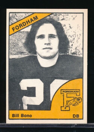 1977 TCMA Fordham University Rams Bill Bono super rare card | eBay