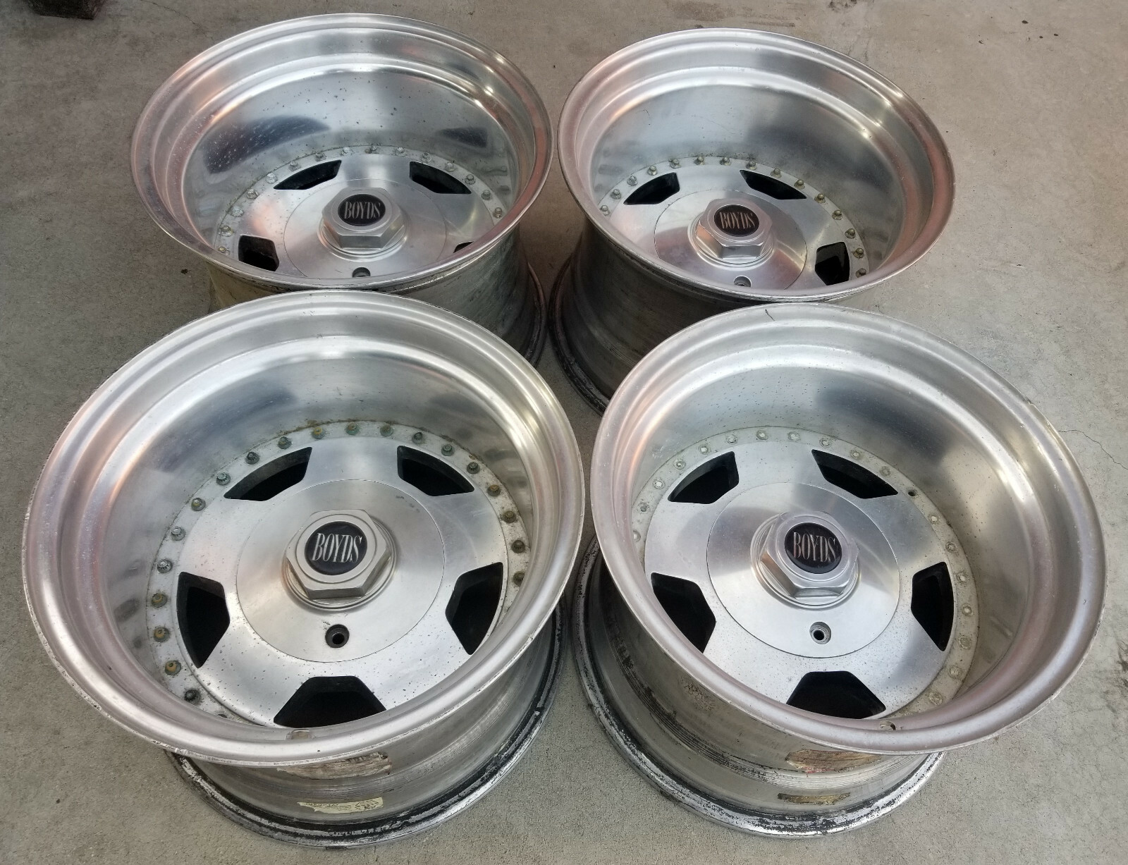 PRIME WHEELS 15X10 FORD F150 5X5.5 BILLET RIM BOYD EAGLE ALLOY ...