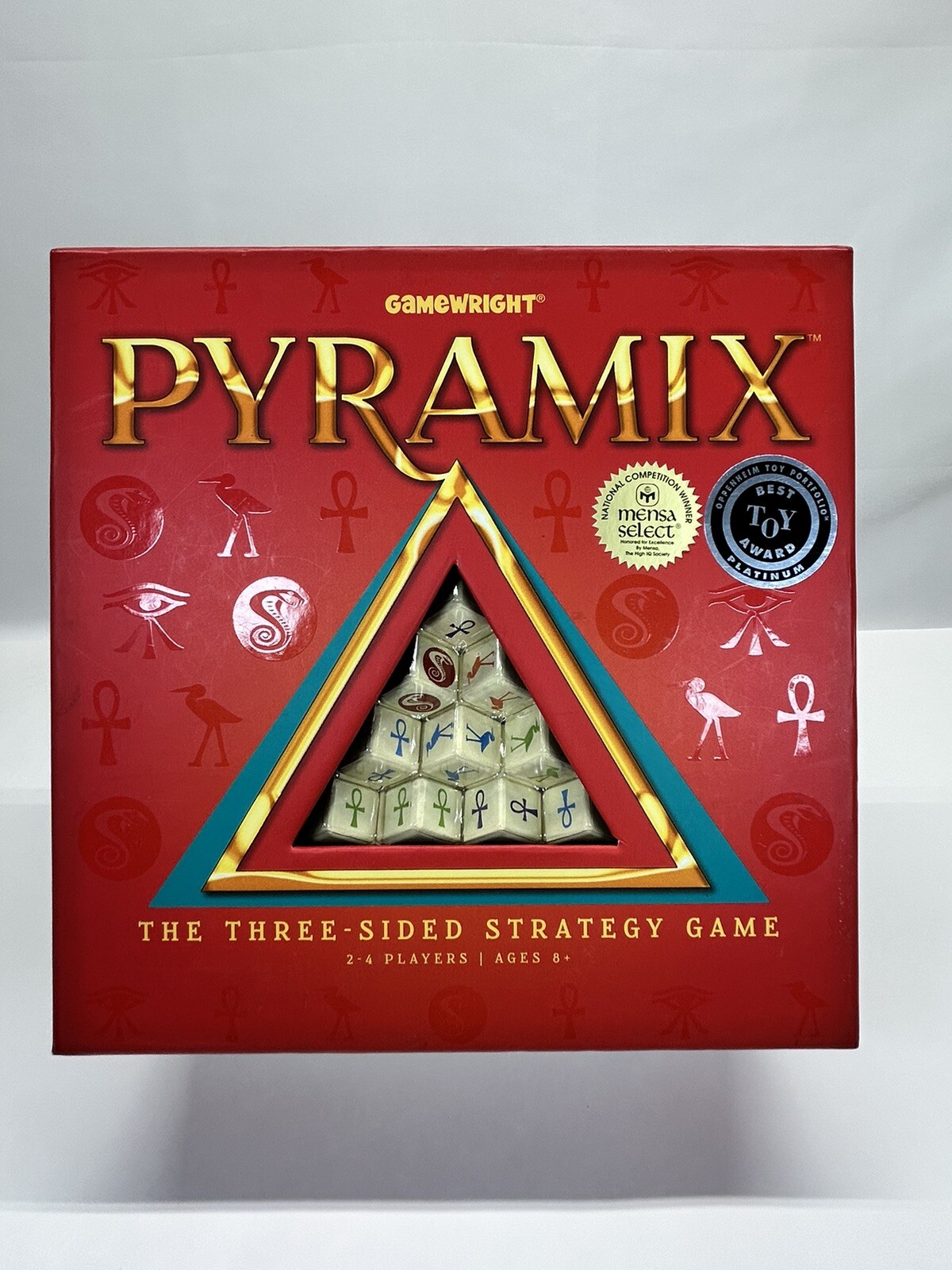Pyramix by Gamewright The Three Sided Strategy Game *No Directions* | eBay