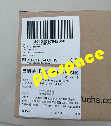 P+F 9416-10M-12P-AVM Brand New junction cable Express DHL or FedEx | eBay