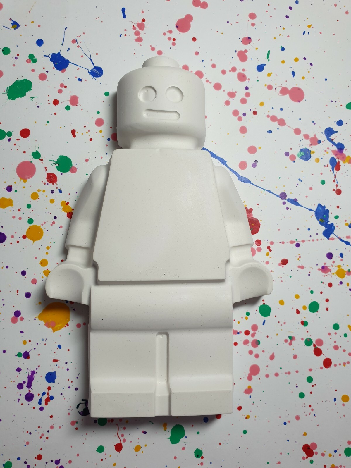 Kids Lego Man Plaster Painting Mould | eBay