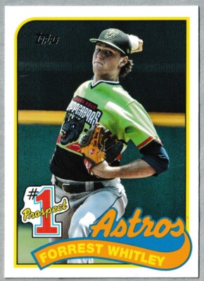 2020 Topps Update Series #1 Prospects Forrest Whitley P-20 Houston ...