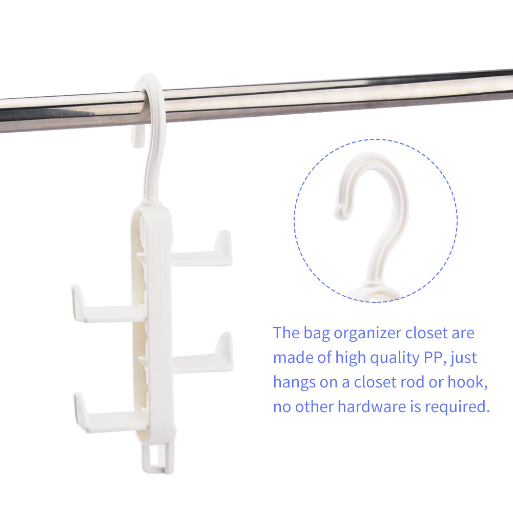 4pcs Space Saving Sturdy Room Essentials Wallet Hooks Wardrobe ...