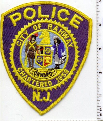 City of Rahway Police (New Jersey) 2nd Issue Shoulder Patch | eBay