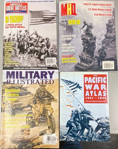 Military Magazines 3 Different Vol's and a Atlas on Pacific War | eBay