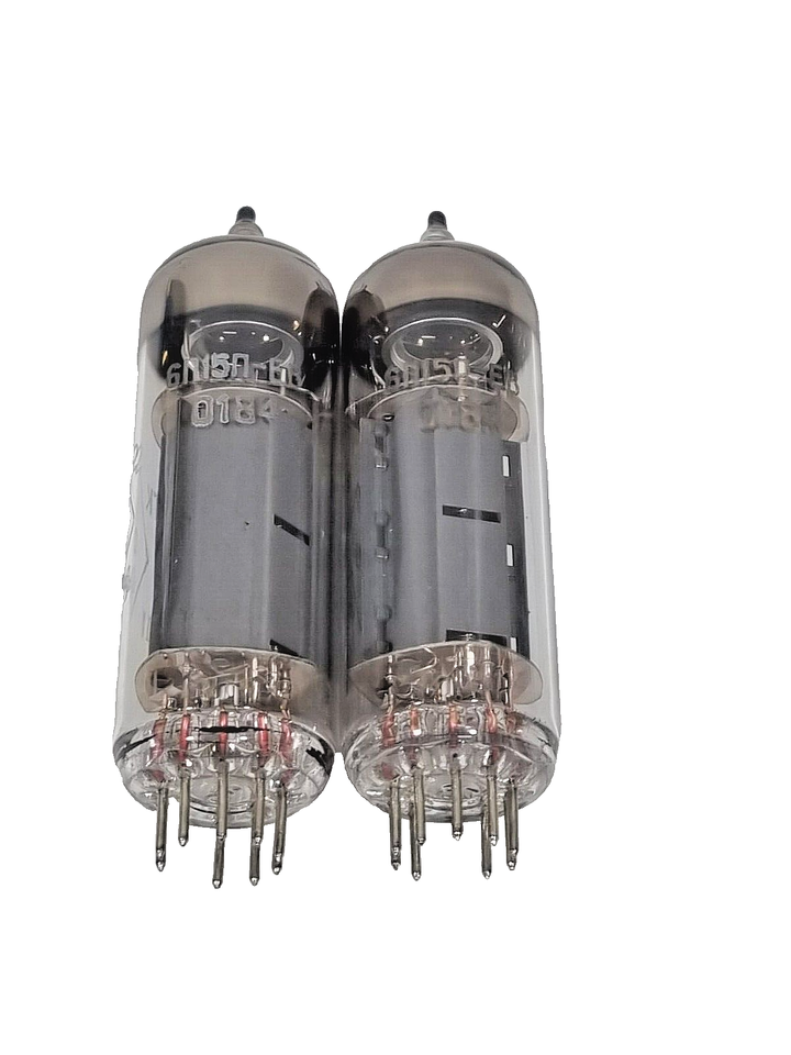 MATCHED PAIR 6P15P-EV /EL83/ SV83/ TUBES LONG LIVE/ GOLD GRID/ OTK ...