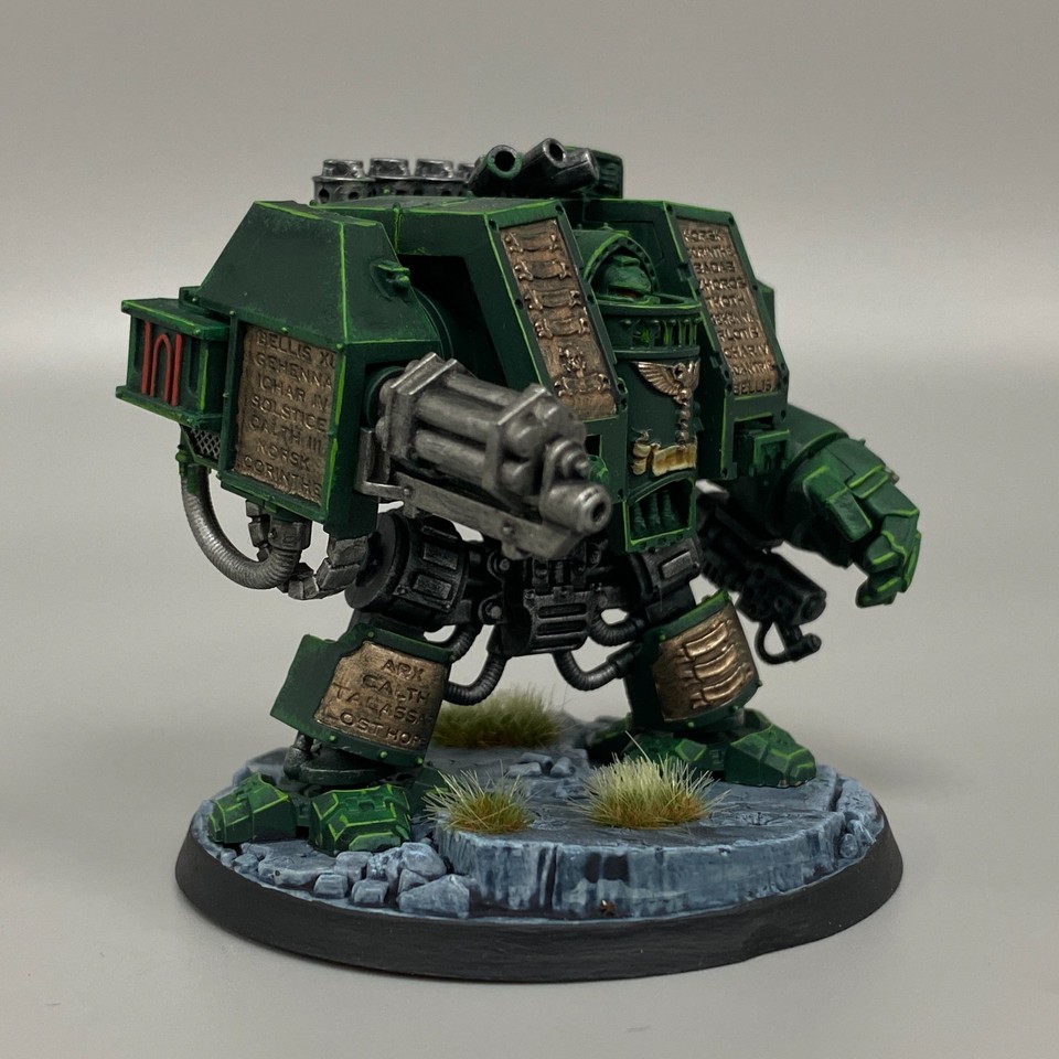 VENERABLE DREADNOUGHT SPACE MARINES DARK ANGELS WARHAMMER 40K 40,000 ...