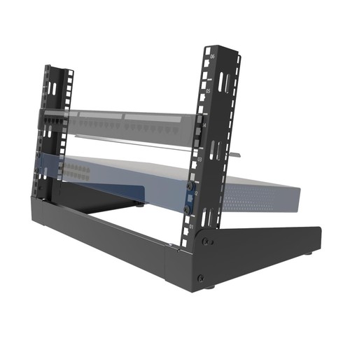 6U Desktop Network Rack 19 inches Small Open Frame Rack 2 Post Free ...