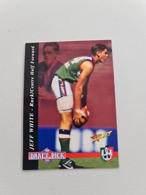 JEFF WHITE🏆1995 Select #423 DRAFT PICK AFL Trading Card 🏆FREE POST ...