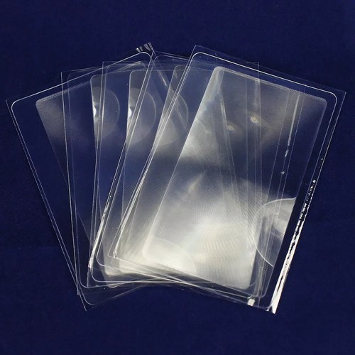 Five 5 Credit Card Size Wallet Pocket Magnifier Magnifying Reading ...