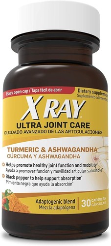 XRAY Ultra Joint Care, Turmeric & Ashwagandha, 30 Count -6 Pack -Exp 05 ...