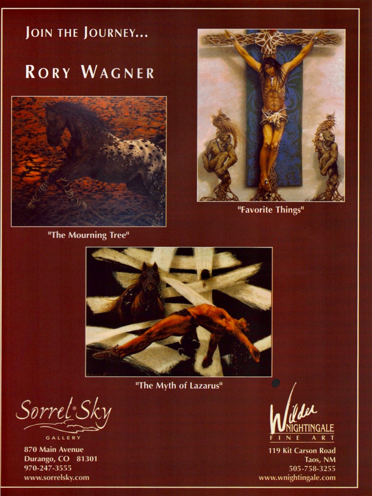 RORY WAGNER Art Gallery Exhibit ~ VINTAGE PRINT AD ~ 2005 | eBay
