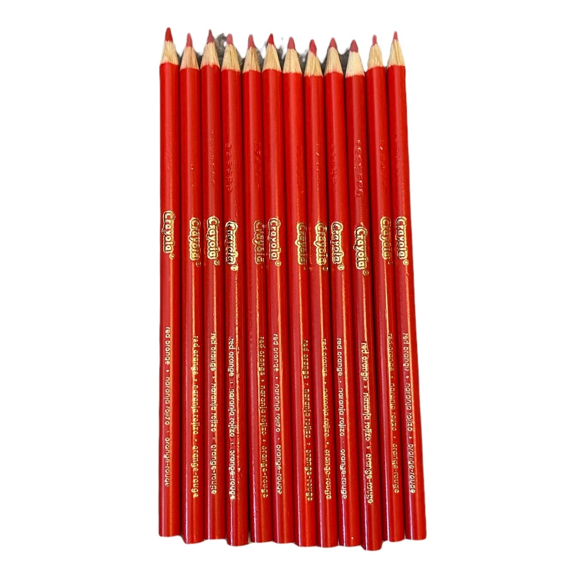 Orange Colored Pencil