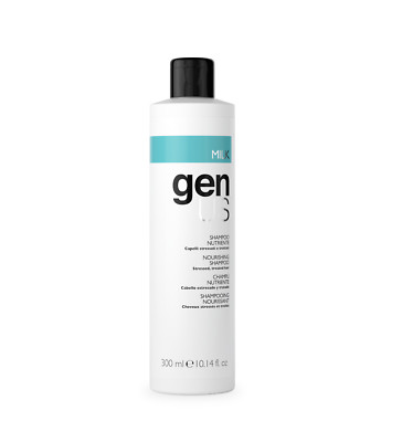 Genus Shampoo Milk nutriente per capelli stressati e trattati 300ml GEN ...