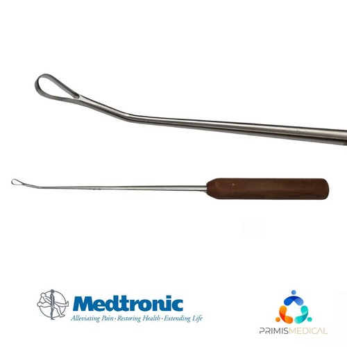 Medtronic OsteoTech 2125-194 Orthopedic 7mm Angled Loop Spinal Curette ...