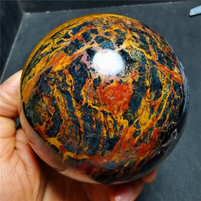 785.7G Rare!Natural Polished “Pietersite” gem BALL Madagascar 68A28+ | eBay