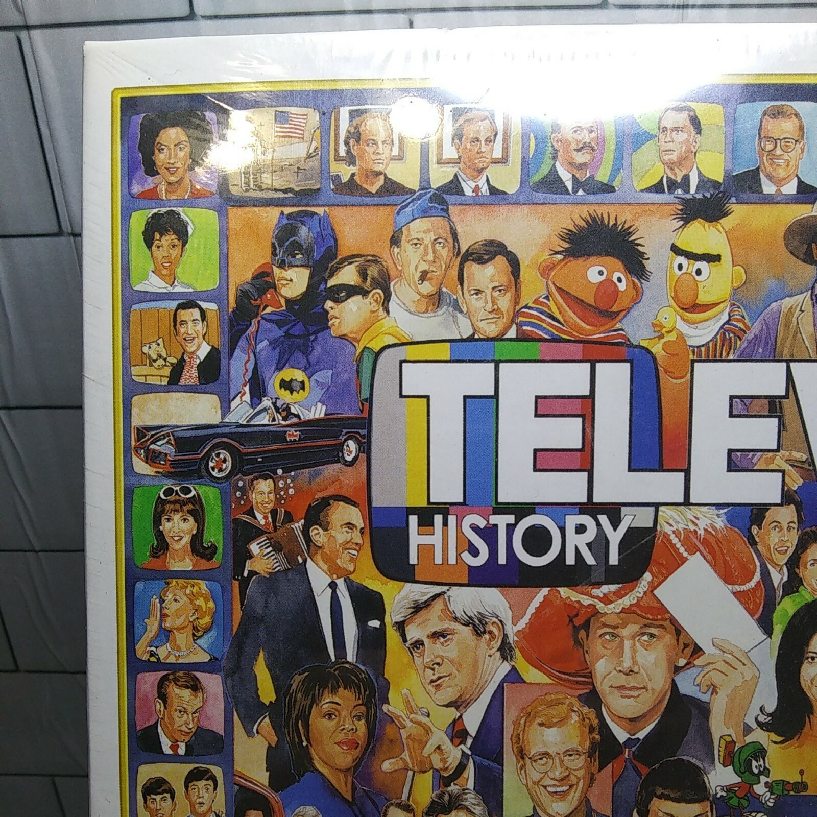 White Mountain Puzzles,"Television History"1000 Piece Jigsaw Puzzles ...
