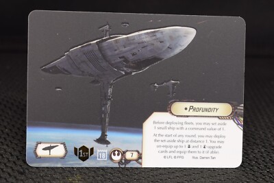 Star Wars: Armada promo card 2018 - Chimaera / Profundity - 1st Place ...