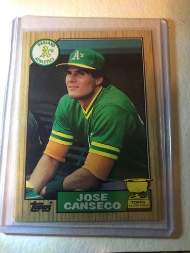 1987 Topps Baseball #620 Jose Canseco Multi-Error All Star Rookie | eBay