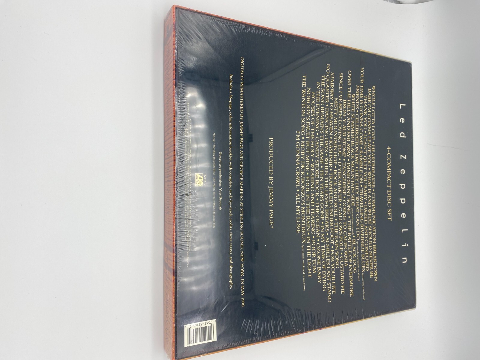 Led Zeppelin [Box Set] [Box] by Led Zeppelin (CD, Oct-1990, 4 Discs ...