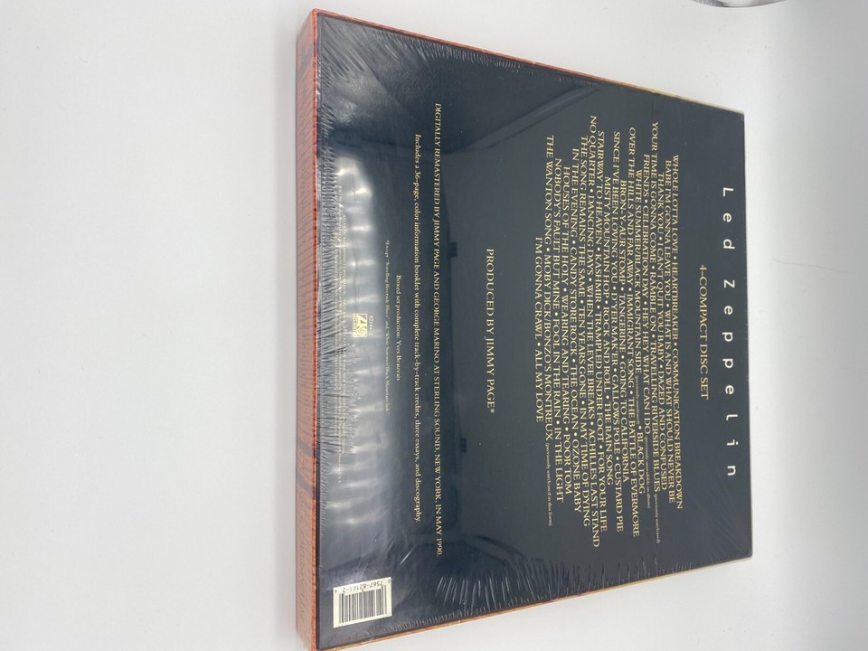 Led Zeppelin [Box Set] [Box] by Led Zeppelin (CD, Oct-1990, 4 Discs ...