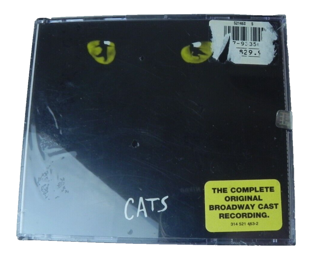 Cats Complete Original Broadway Cast Recording (2 Audio Music CD Set ...