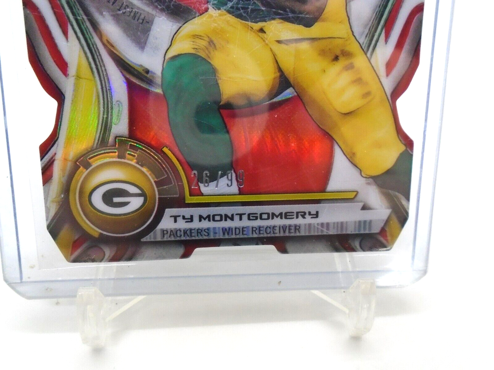 2015 TOPPS FINEST #ARDC-TM TY MONTGOMERY RC DIE CUT ROOKIE CARD /99 | eBay