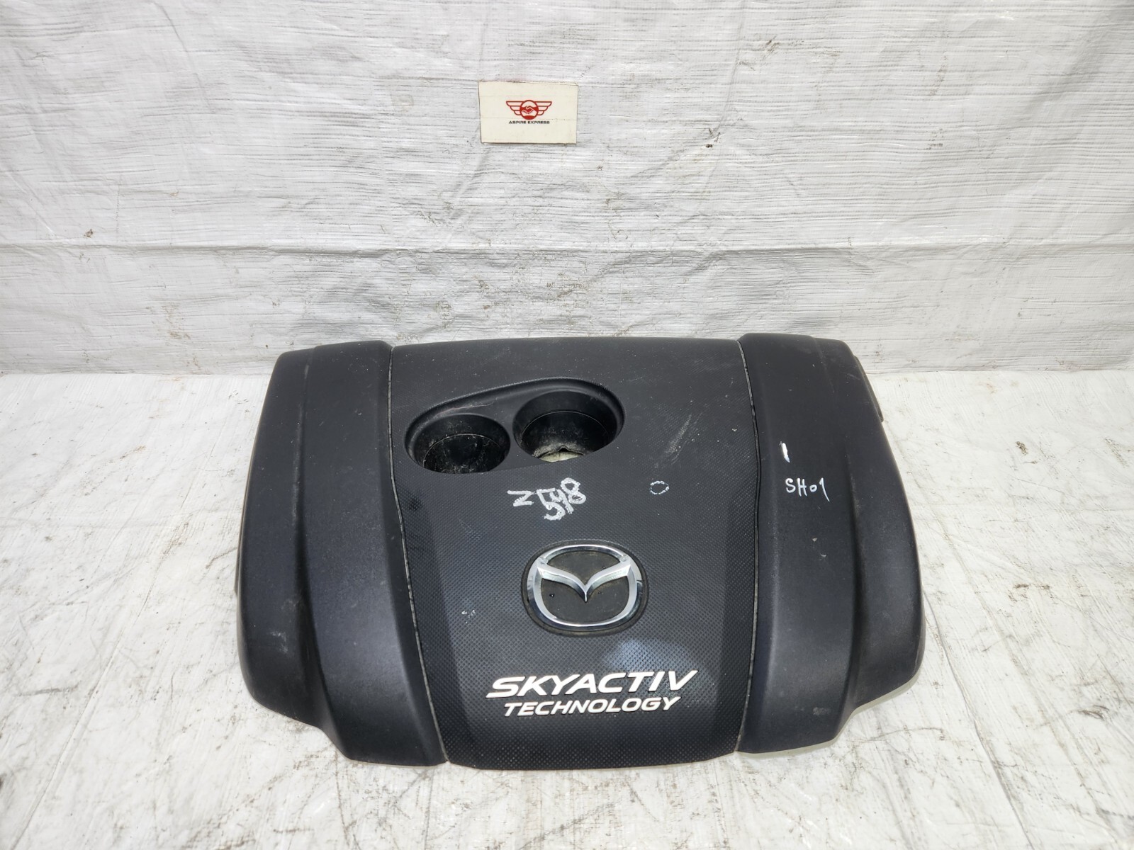 2014 - 2017 Mazda 6 Upper Engine Cover Black OEM | eBay