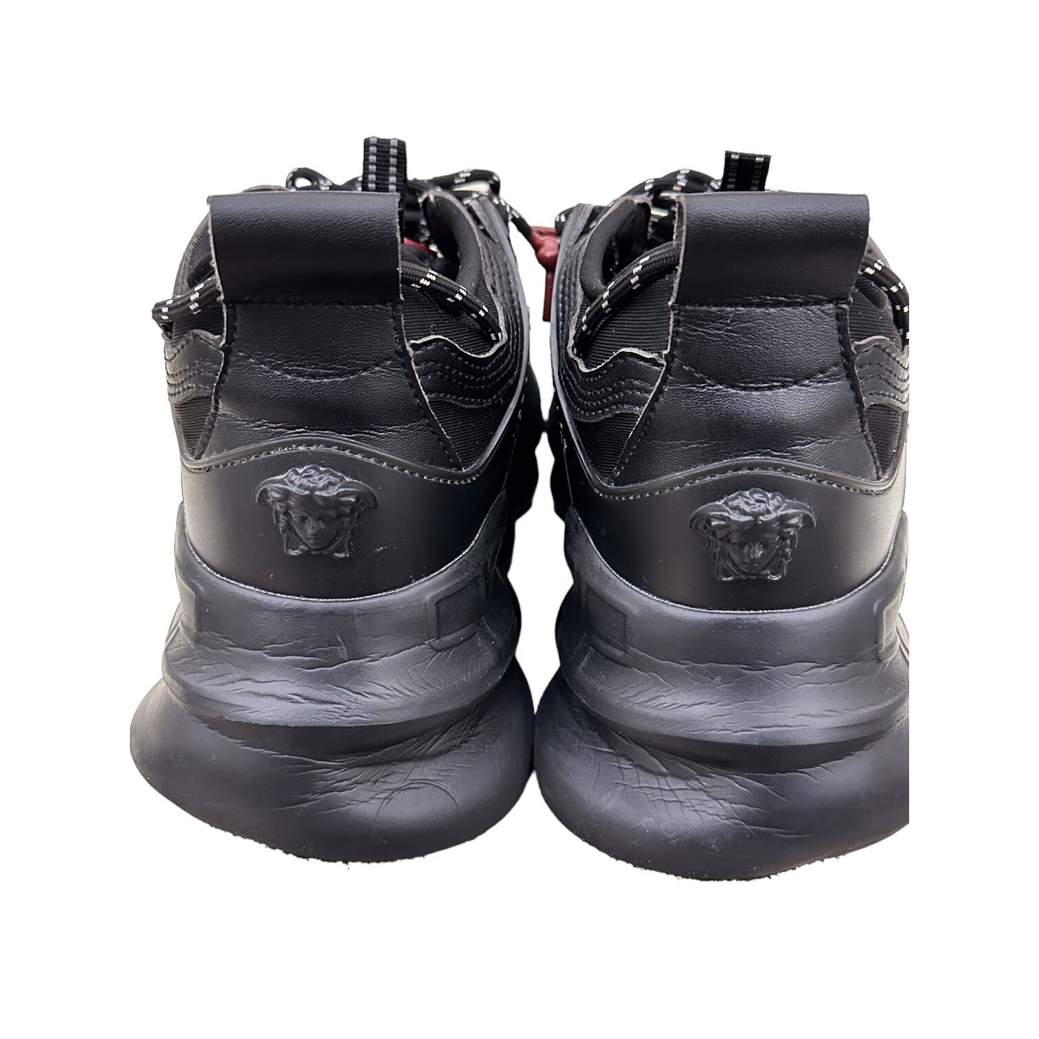 Versace Men’s Sneakers Chain Reaction Black Size 45/1… - Gem