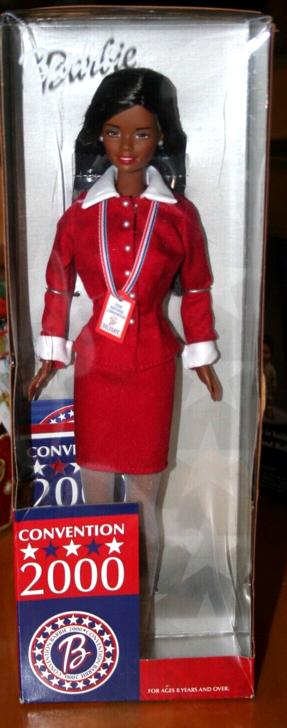 Mattel 2000 Republican National Convention African American Barbie-New ...