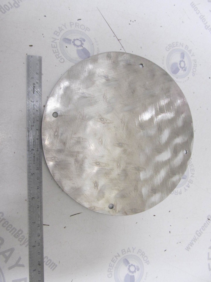 Marine 7-1/2" Diameter Round Diamond Plate Fuel Inspection Cover New ...