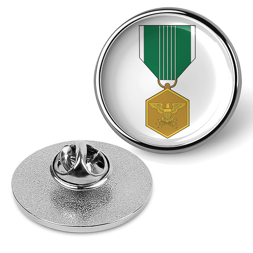 Army Commendation Medal Hat Pin Lapel Tie Tac Badge, Suit Shirt Hat ...