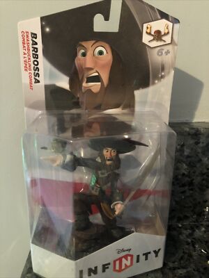 DISNEY INFINITY Captain Barbossa Swashbuckling Combat Collector ...