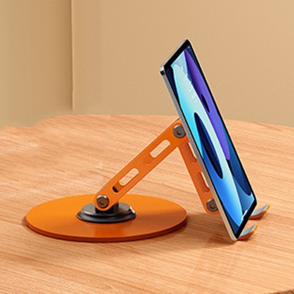 Folding Adjustable Phone Holder Metal Table Cell Phone Stand Mobile ...
