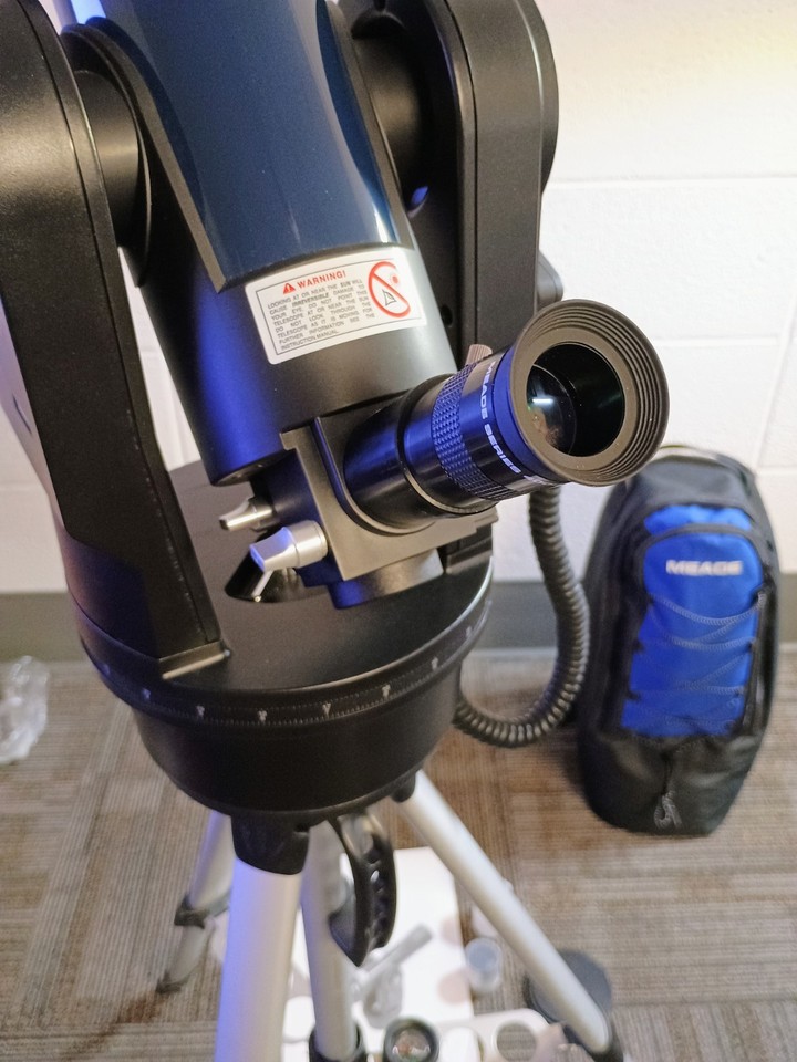 Nice Meade ETX-80AT-BB Refractor Telescope AUTOSTAR Stand Backpack - 80 ...