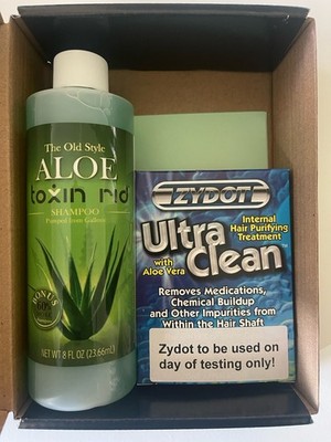Old Aloe Toxin Rid Shampoo + Zydot Ultra Clean - Pass Hair Follicle ...