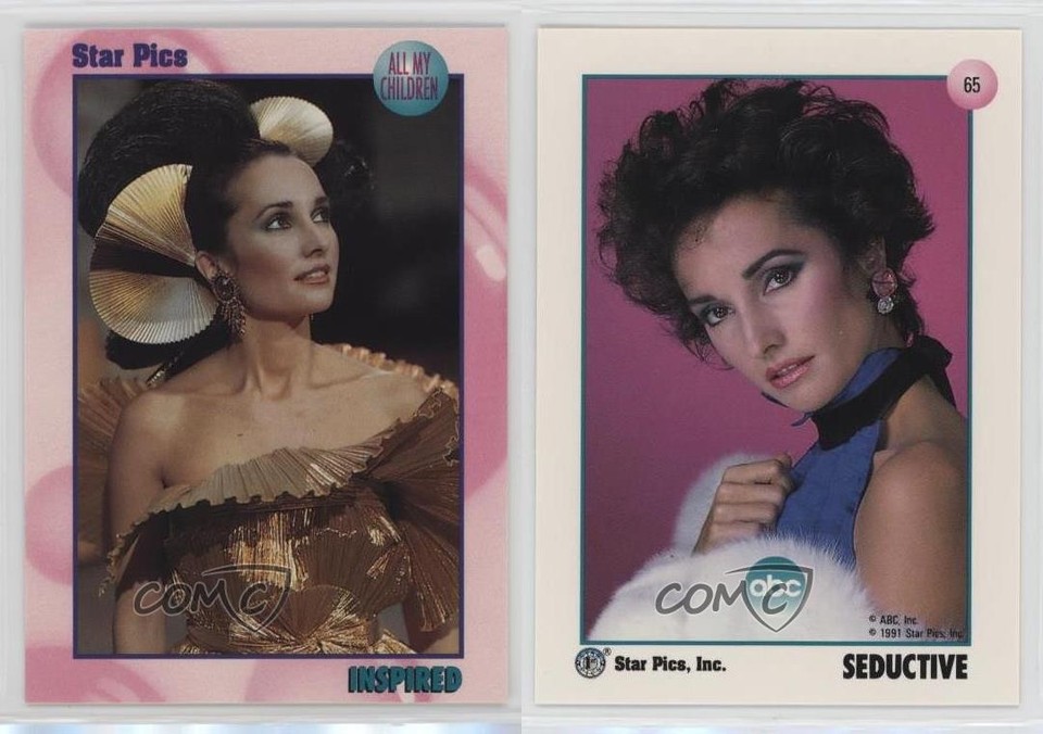 1991 Star Pics ABC Soaps All My Children Susan Lucci Erica Kane #65 ...