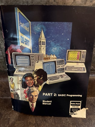 TRS-80 Part 2 BASIC and Computer Programming Instructions 1983 Radio Shack | eBay